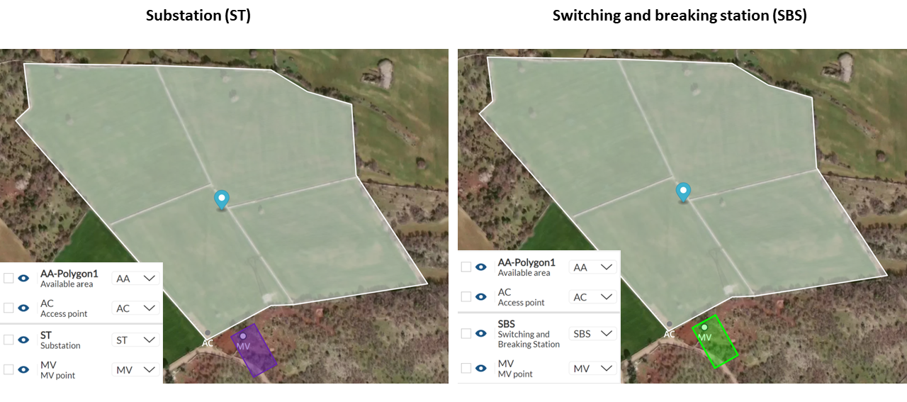How to define the interconnection schema between PV plant and grid?